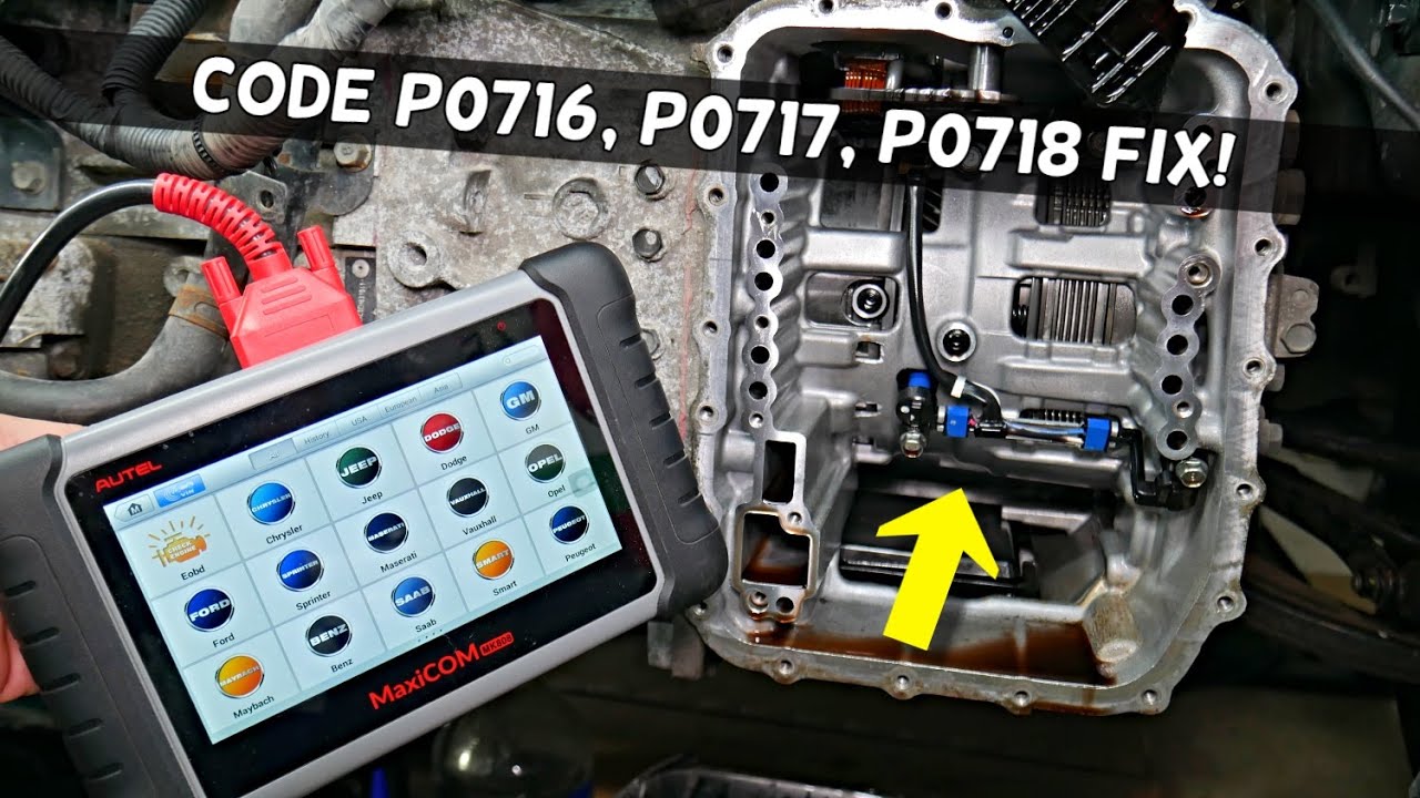 CÓDIGOS DTC OBDII | Solución para el código P0716 en Audi - Codigos DTC