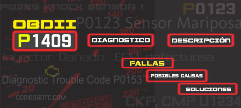 Guía completa sobre los CÓDIGOS DTC OBDII P1409 en Ford: Soluciones y ...